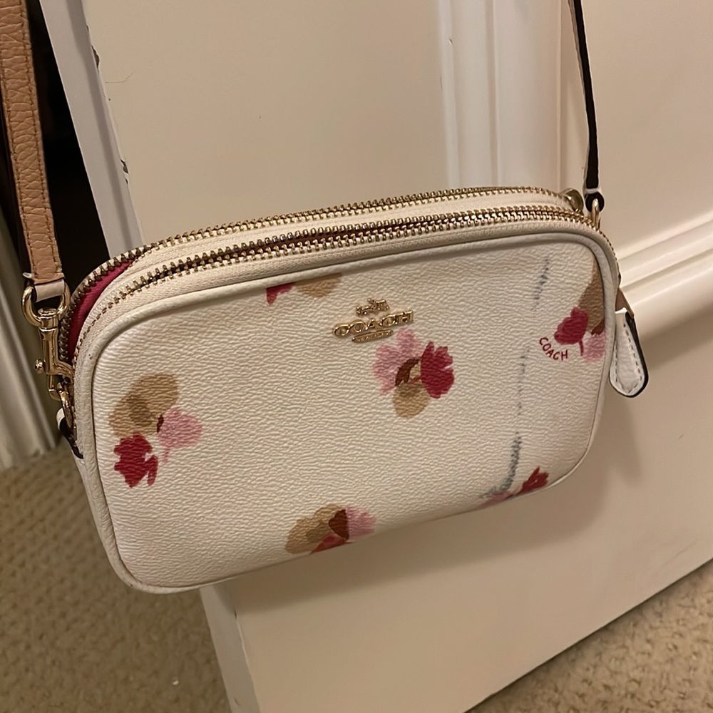 Coach Poppy Flower Crossbody - Gem